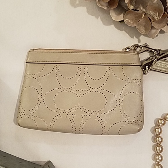 Coach | Bags | Coach Grey Leather Wrislet Care Card | Poshmark
